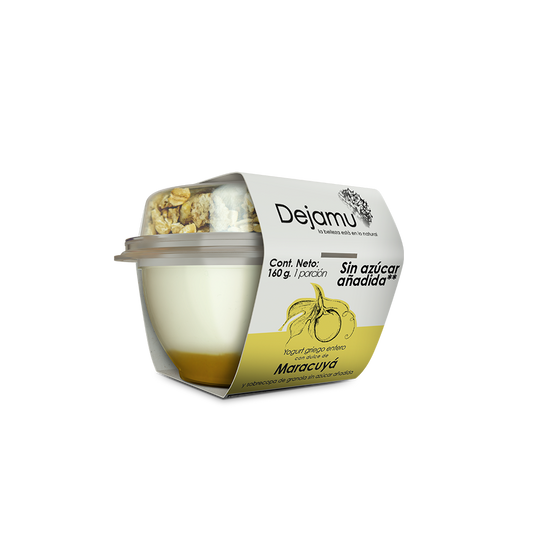 Parfait de yogurt griego Dejamu, para cualquier momento del día