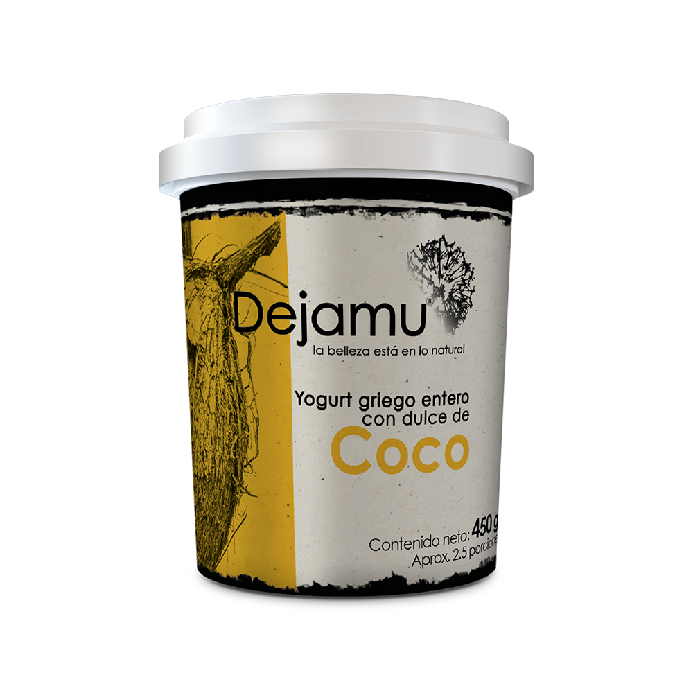 Yogurt griego con dulce de arándanos – Dejamu